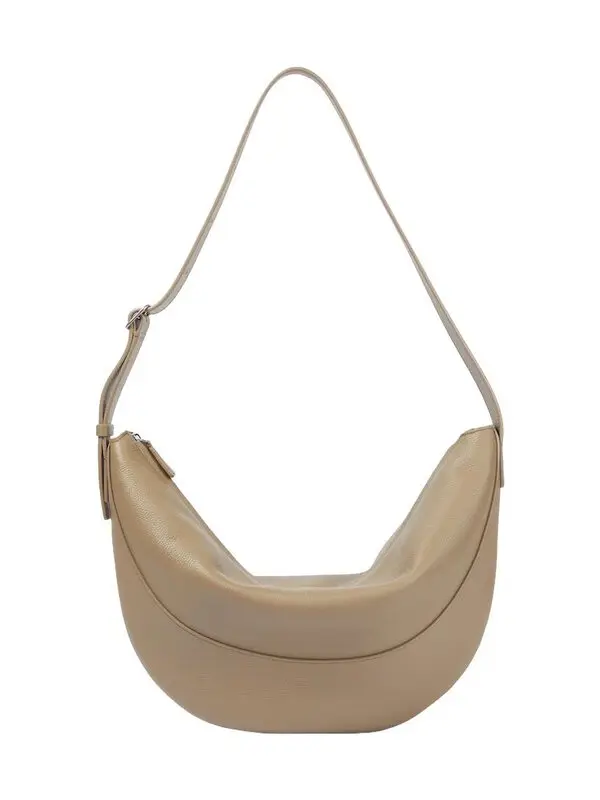 THE ROW Jouve Small Leather Shoulder Bag - Green