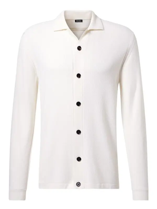 Zegna Wool Shirt - White