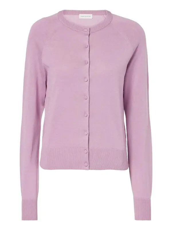 Dries Van Noten Cotton Cardigan - Pink