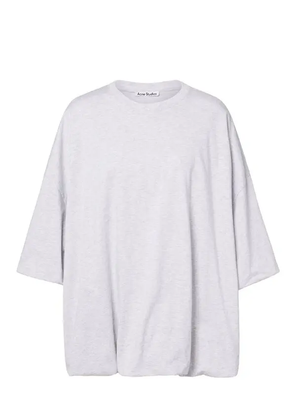 Acne Studios Cotton Jersey Top - Grey