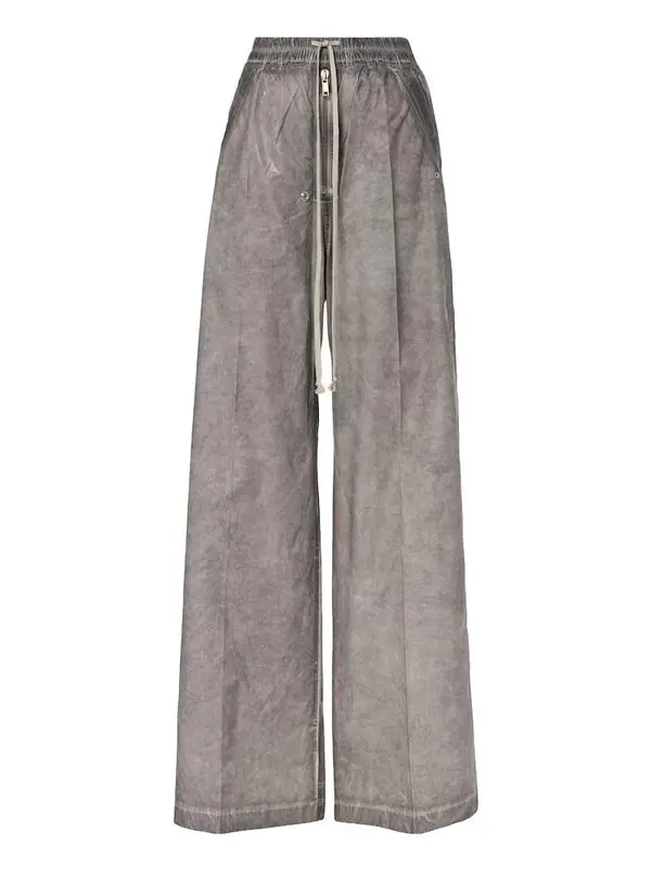 Rick Owens Geth Wide-leg Pants - Grey