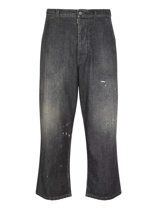 MAISON MARGIELA Wide-leg Jeans - Grey