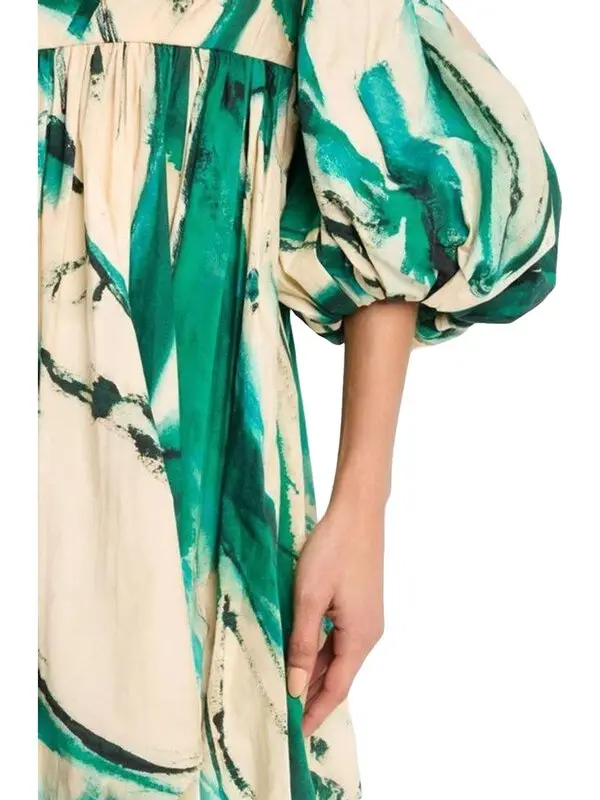 Ulla Johnson X Lee Krasner Hartigan Portrait Mini Dress - Mltpat