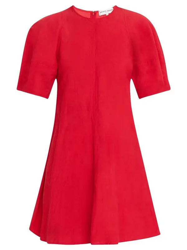 APIECE APART Bettina Mini Dress - Red