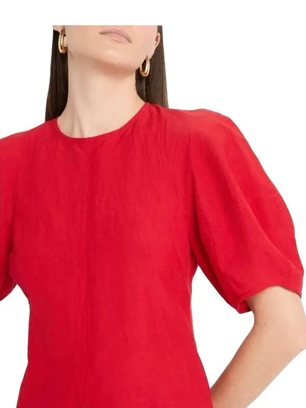 APIECE APART Bettina Mini Dress - Red