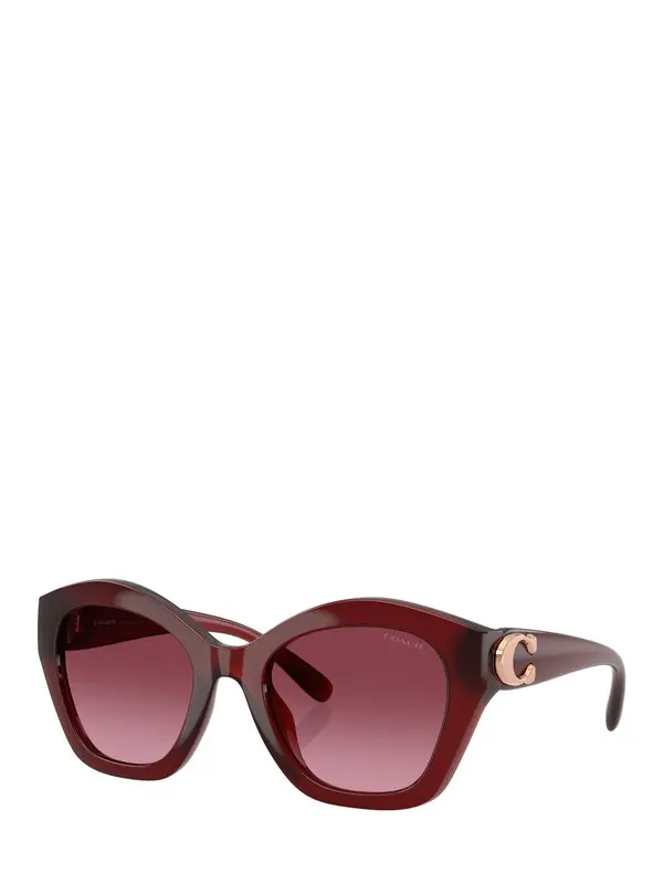 COACH Hc8421u Sunglasses - Milky Burgundy