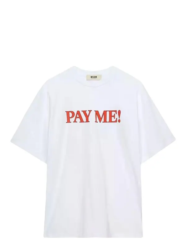 MSGM Crew-neck T-shirt - White