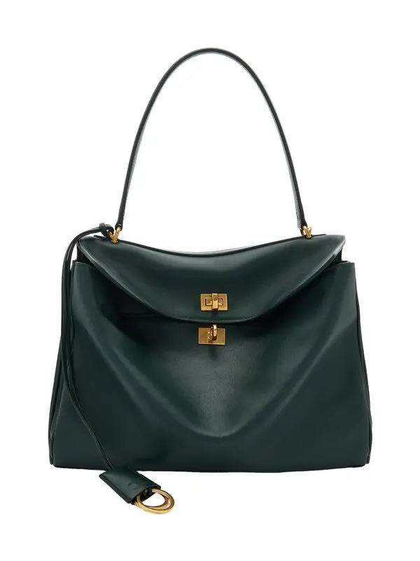 Balenciaga Rodeo Medium Top Handle Bag - Green