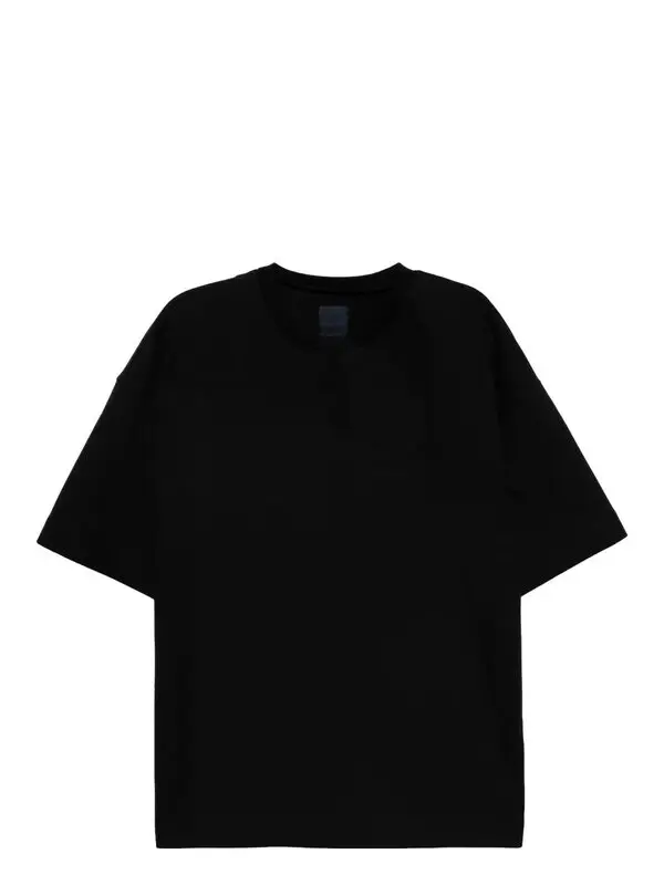 JUUN.J Embroidered Logo T-shirt - Black