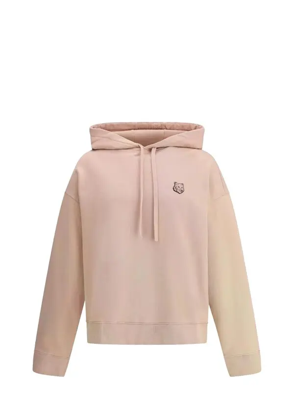 Maison Kitsuné Logo Patch Hoodie - Pink