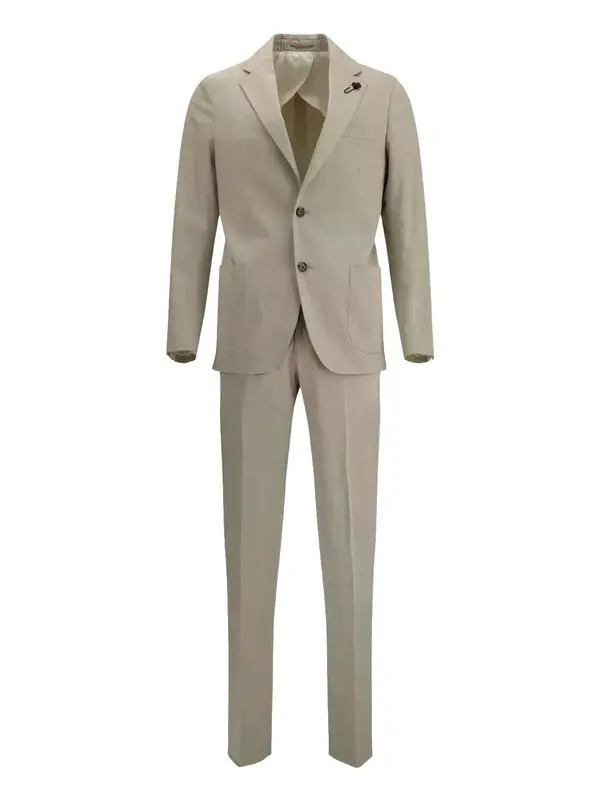 LARDINI Single-breasted Suit - Neutrals