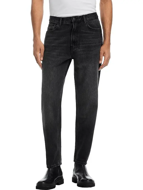 Hugo Relaxed Tapered Jeans - Charcoal