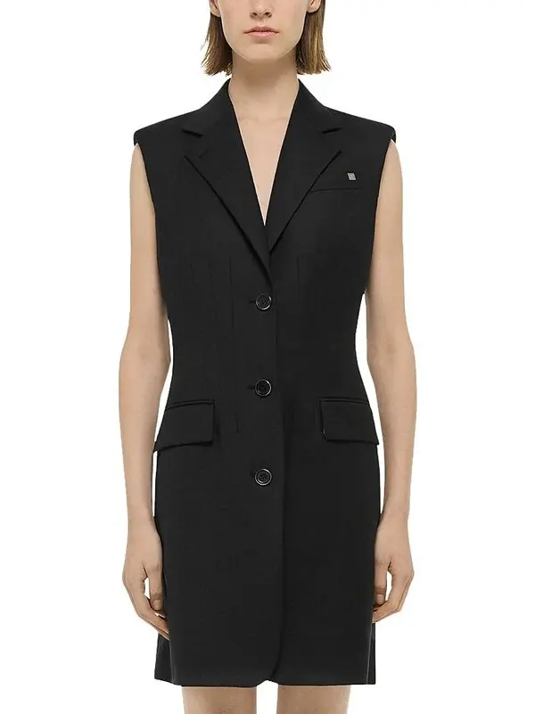 Helmut Lang Darted Blazer Dress - Black