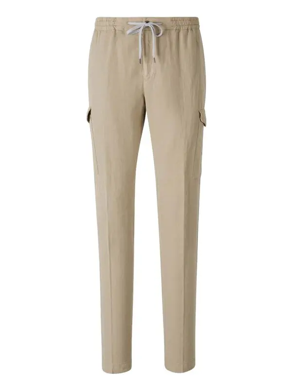PT TORINO Cotton Cargo Pants - Beige