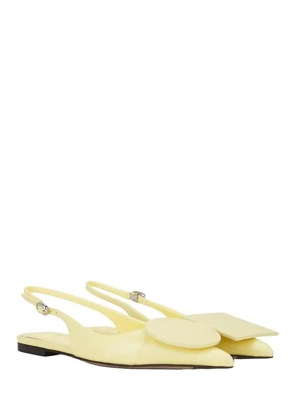 Jacquemus Les Slingbacks Duelo - Light Yellow