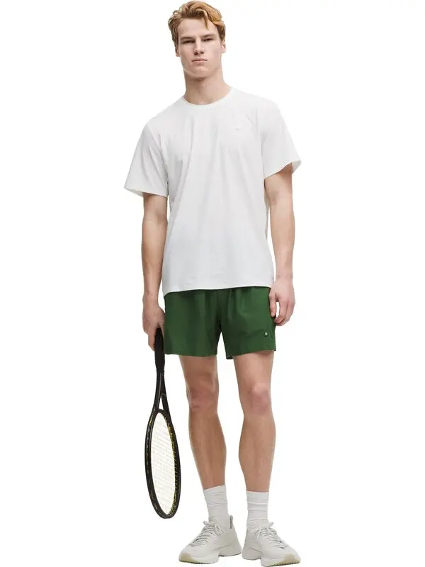 Lululemon Striped Mesh Tennis Short - Ivy Grove