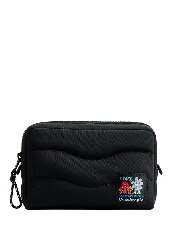 COACHTOPIA Loop Pouch In Recycled Polyester - Black