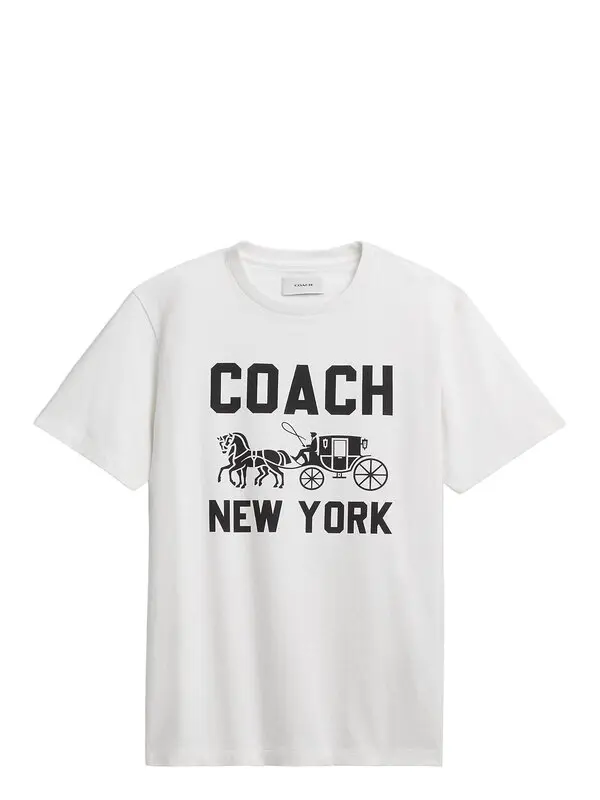 COACH Horse And Carriage T-shirt - White