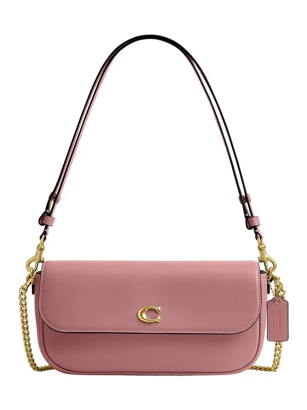 COACH Brook Flap Chain Bag - Brass