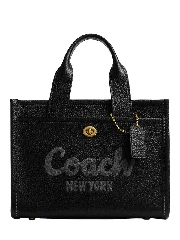 COACH Cargo Tote Bag 26 - Brass/black