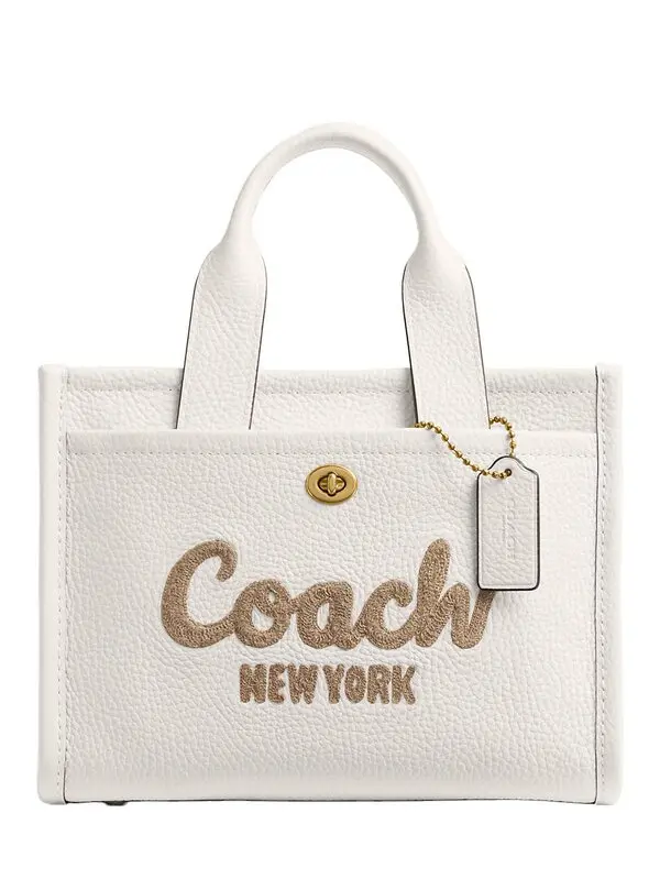 COACH Cargo Tote Bag 26 - Brass/chalk