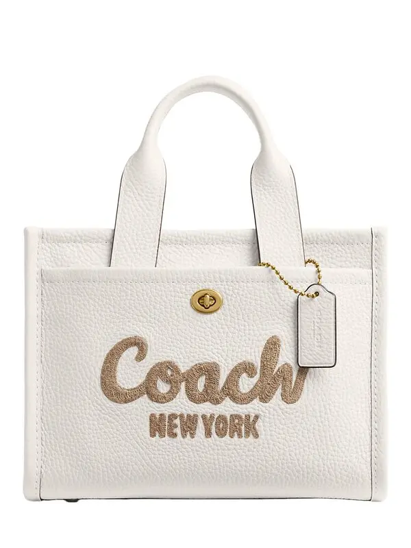 COACH Cargo Tote Bag 26 - Brass/chalk