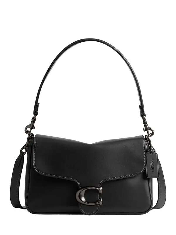 COACH® Soft Tabby Shoulder Bag - Pewter/black