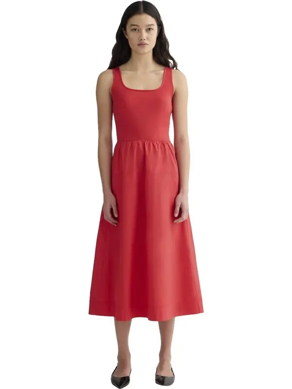 Everlane Form Riviera Dress - Classic Red
