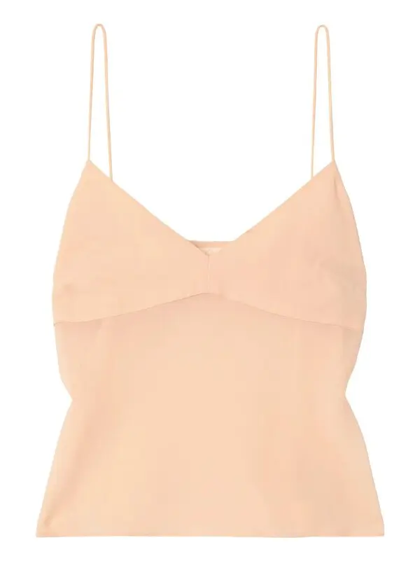 Ulla Johnson Demi Silk-chiffon Camisole - Orange