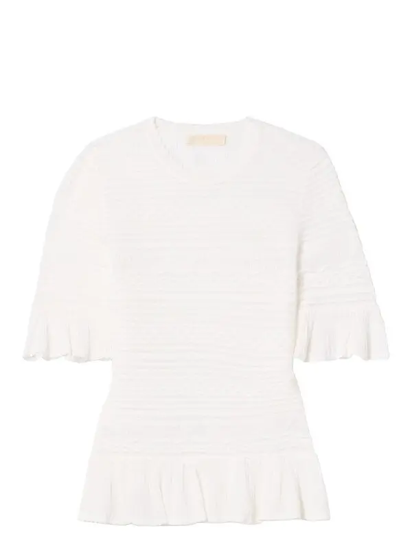 Ulla Johnson Flora Knitted Top - Ivory