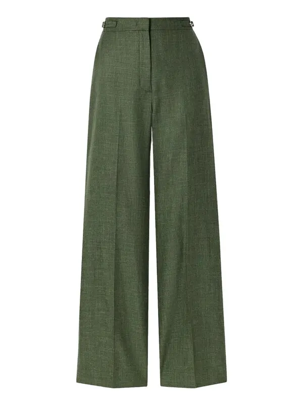 Gabriela Hearst Vesta Flared Pants - Green