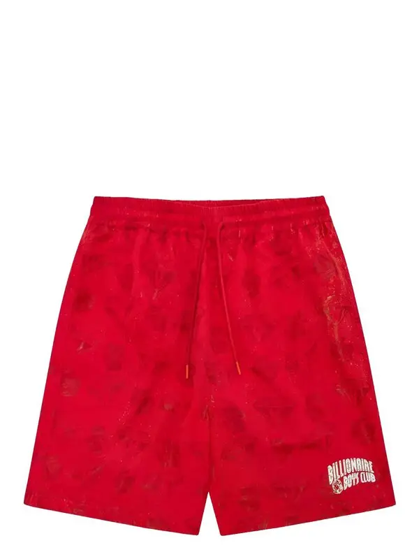 BILLIONAIRE BOYS CLUB Logo-print Shorts - Red