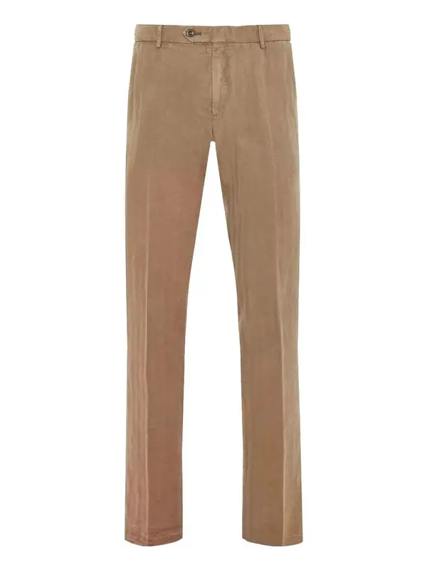 PT TORINO Elasticated-waist Trousers - Brown