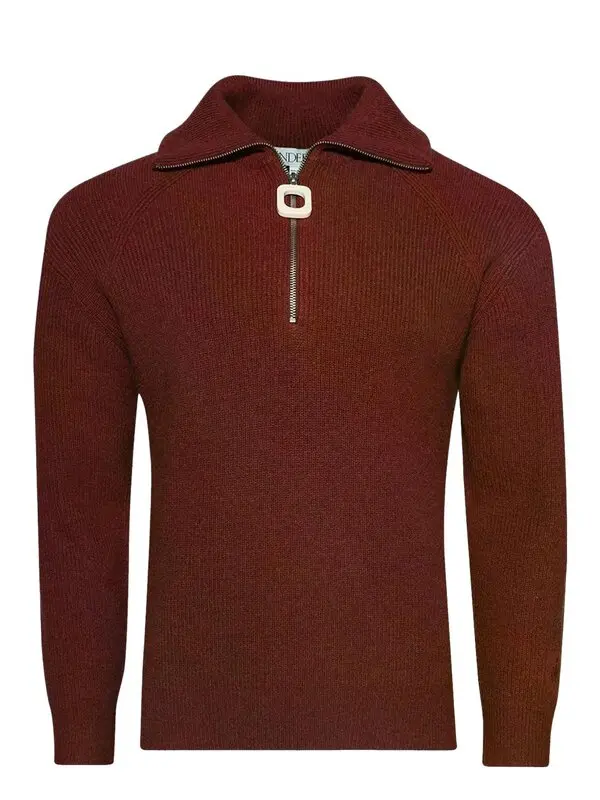JW Anderson Ribbed Jumper - Red