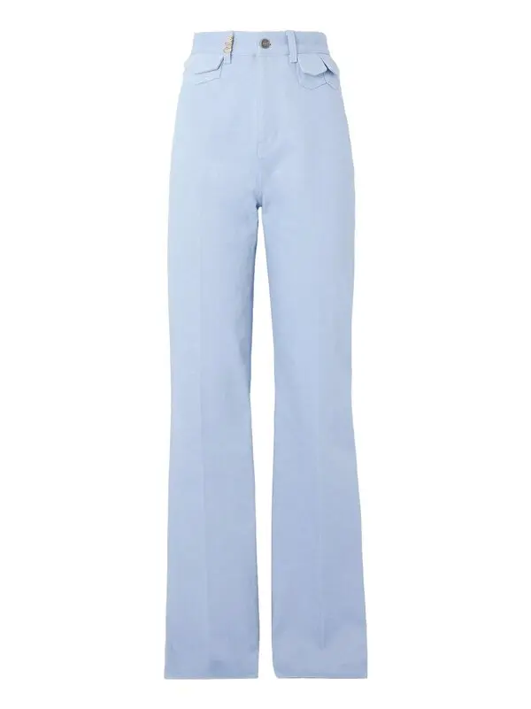 Chloé High-rise Straight-leg Jeans - Blue