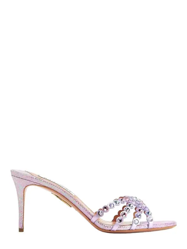 AQUAZZURA 75mm Tequila Sandals - Pink