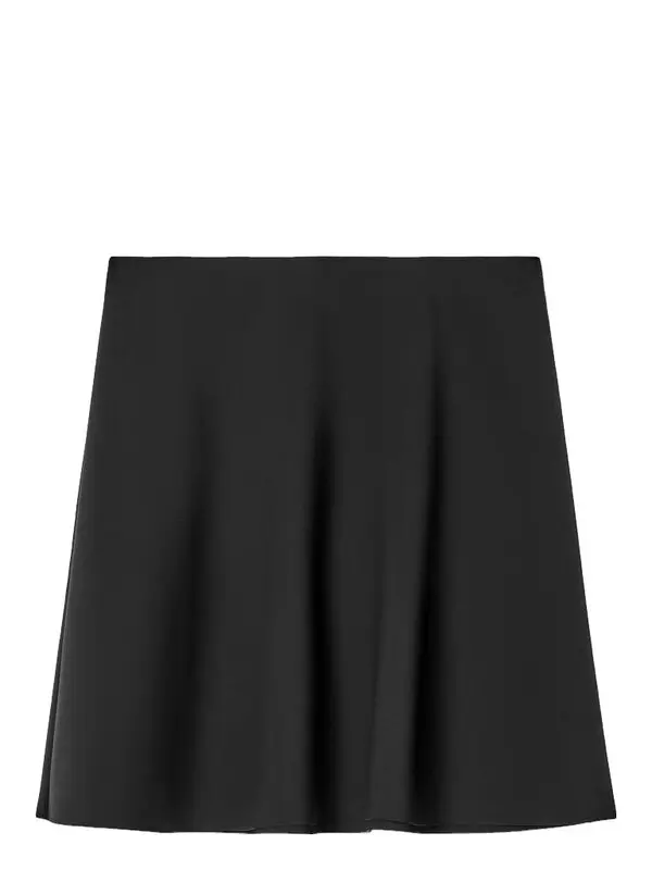 Cos A-line Scuba Mini Skirt - Black
