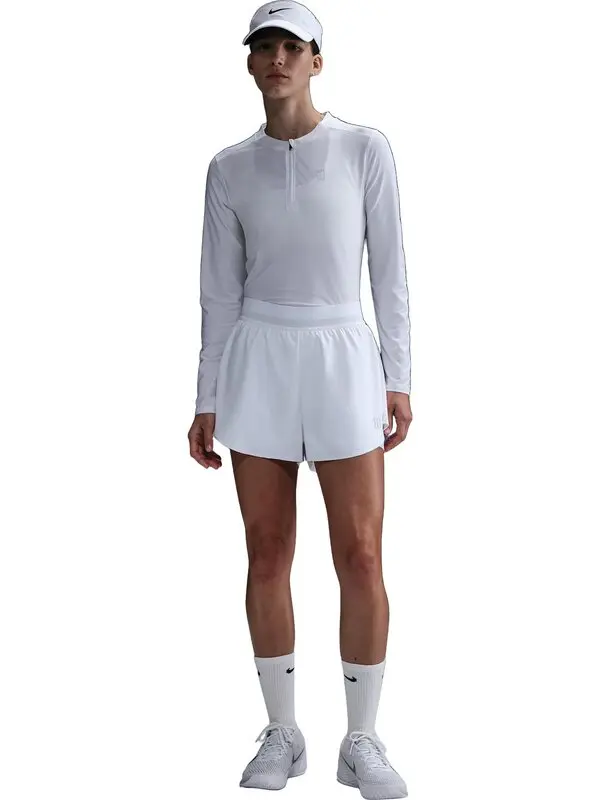 Nike Court Ace Advantage Dri-fit Tennis Shorts - White