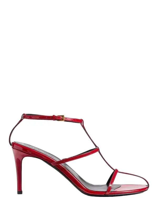 Khaite 75mm Cage Sandals - Red