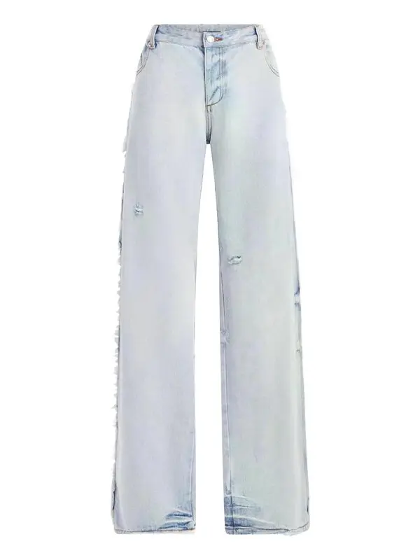 SEROYA Roma Wide-leg Jeans - Blue
