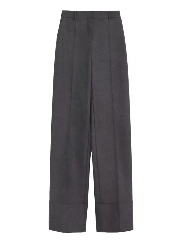 Valentino Garavani Belt-loops Trousers - Grey