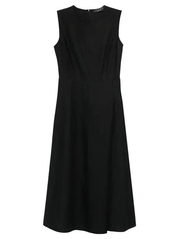 KAOS Poplin Maxi Dress - Black