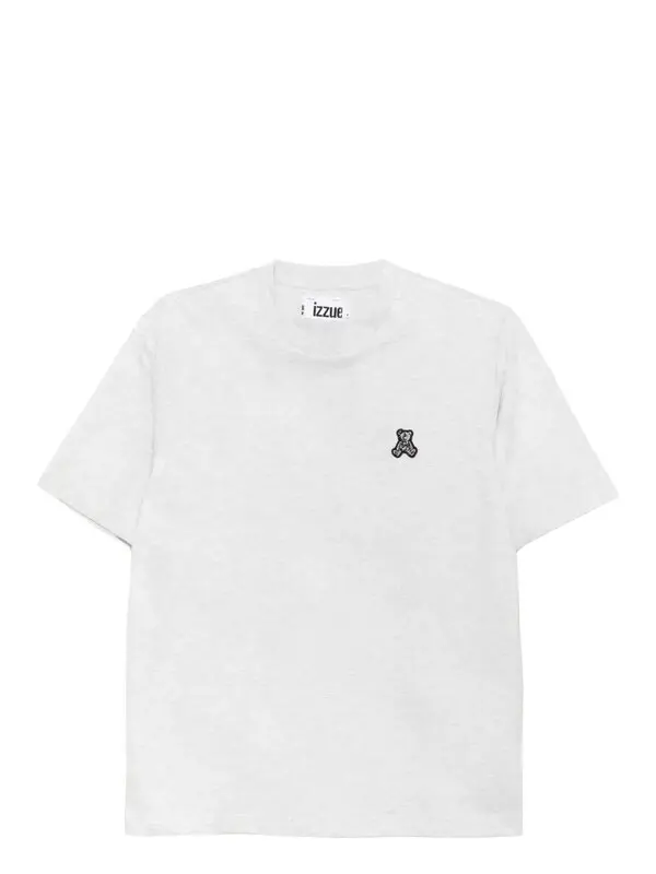 Izzue Logo-patch T-shirt - Grey