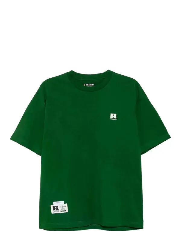 Izzue Logo-embroidered T-shirt - Green