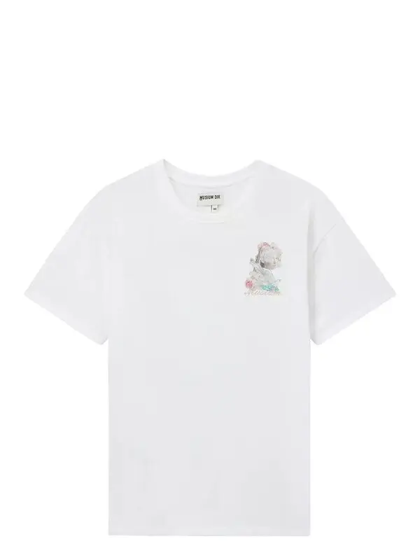 MUSIUM DIV. Logo-print T-shirt - White