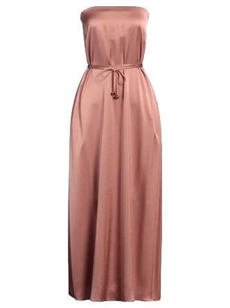 OTTOD'AME Strapless Maxi Dress - Light Brown