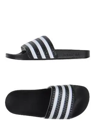 Adidas Originals By Alexander Wang Rubber Sandals - Black