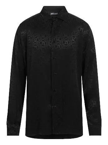 Just Cavalli Shirt Size Viscose - Black