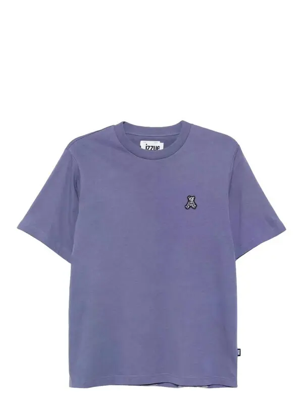 Izzue Logo-patch T-shirt - Purple