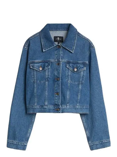 7 For All Mankind Nellie Jacket - Denim